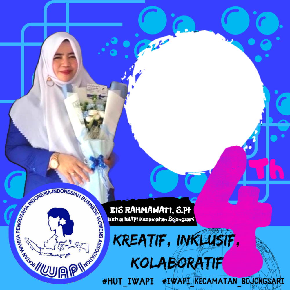 HUT IWAPI KE 4 Lingkaran - RajaFrame.com