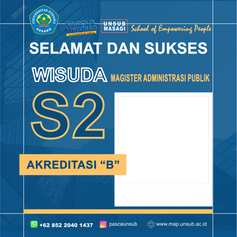 Wisuda S2 - RajaFrame.com
