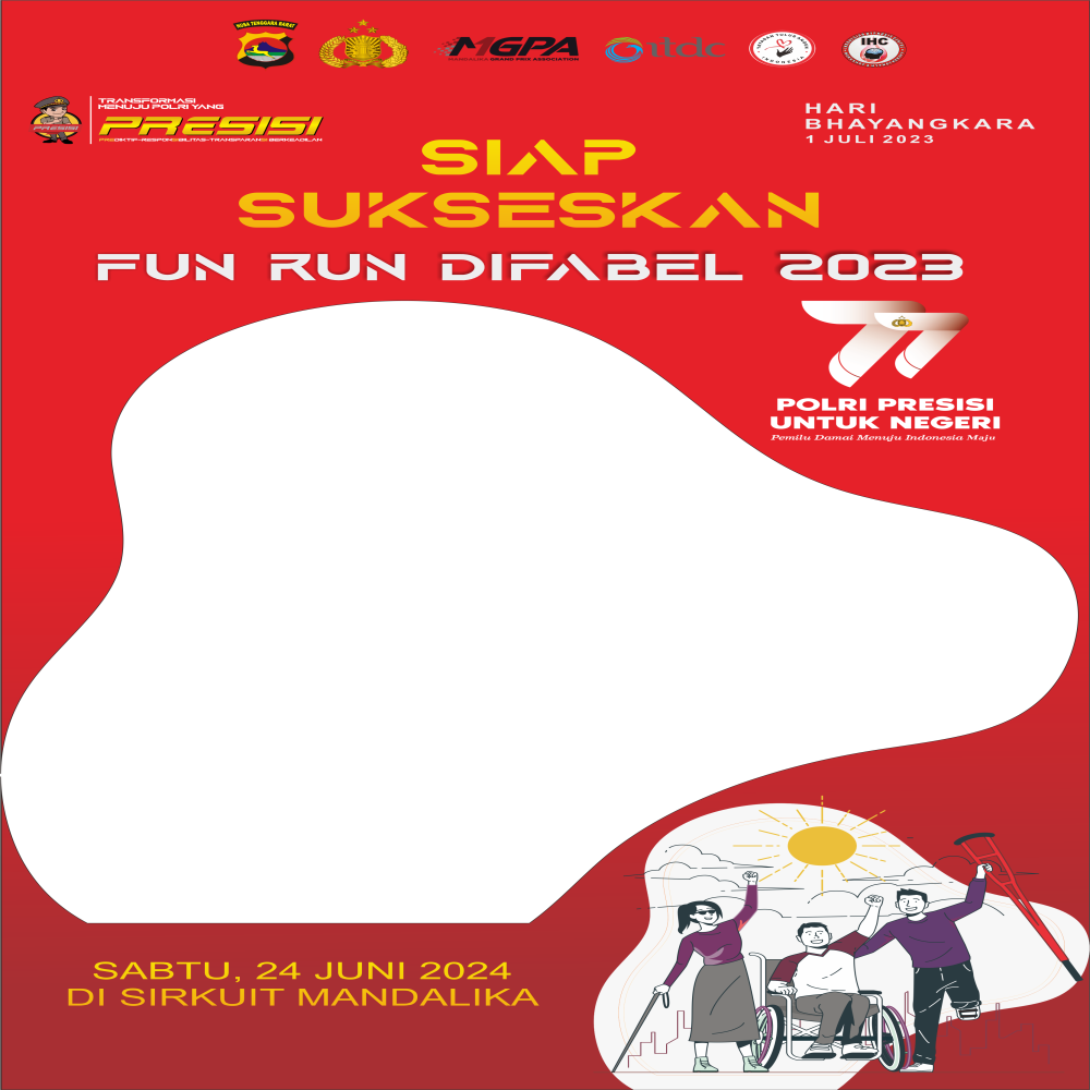 FUN RUN DIFABEL - RajaFrame.com