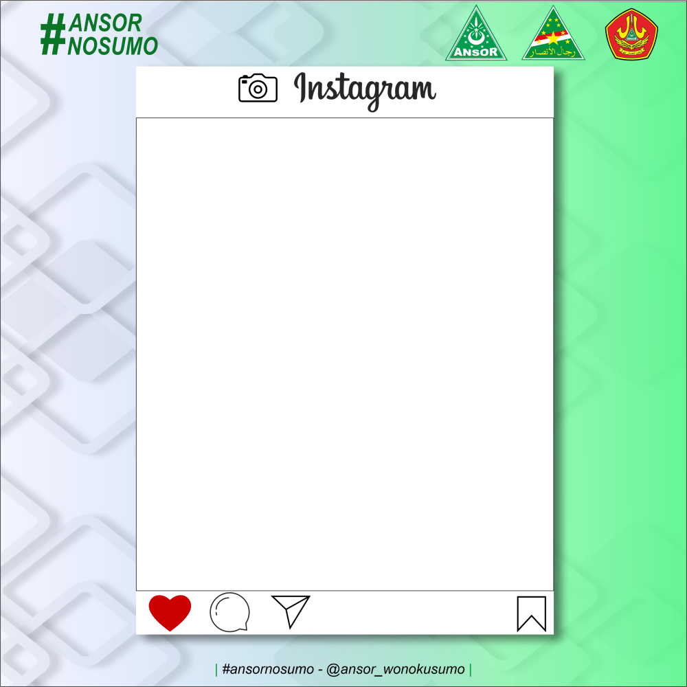 template ig kiri - RajaFrame.com
