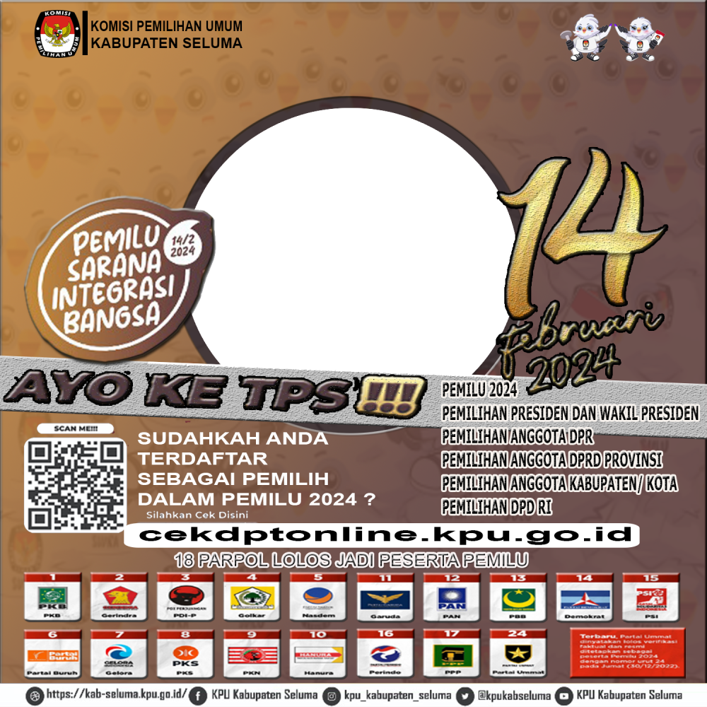 KIRAB SELUMA PEMILU 2024 - RajaFrame.com