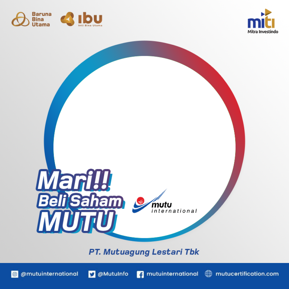 Mutu Go Public Support by BBU - RajaFrame.com