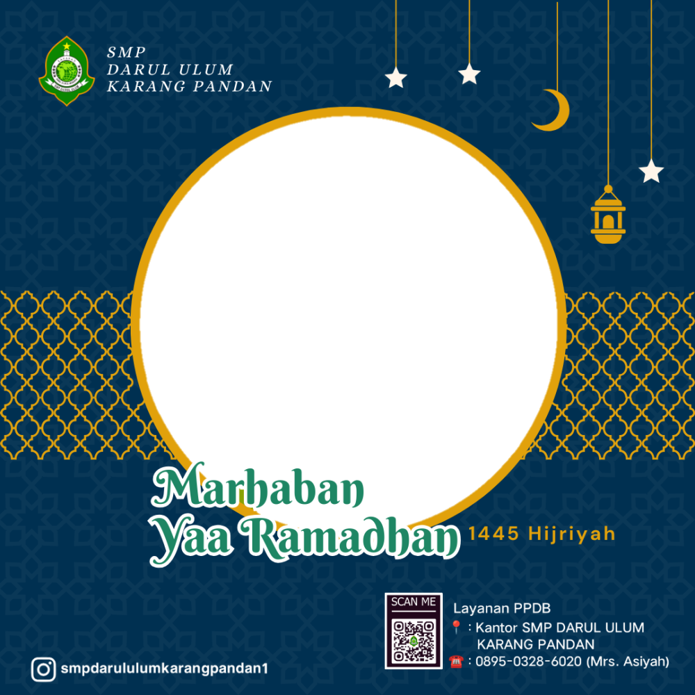 Marhaban Ya Ramadhan SMP DU KARANG PANDAN - RajaFrame.com
