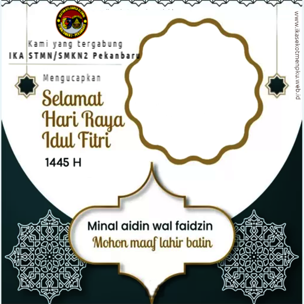 Selamat Id Fitri IKA STMN Pekanbaru - RajaFrame.com