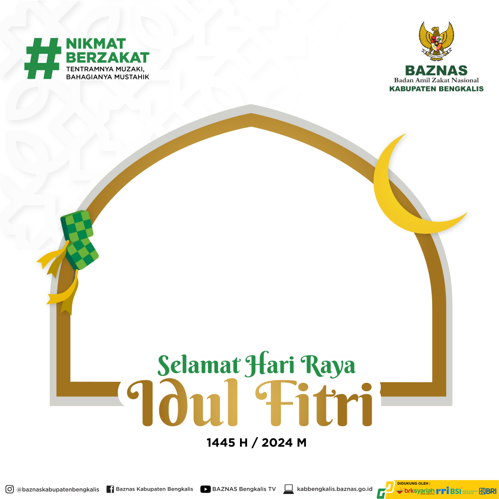 Selamat Hari Raya Idul Fitri 1 Syawal 1445 H - RajaFrame.com