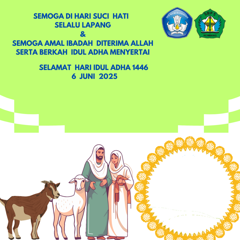 Hari Raya Idul Adha 1446H /2025 - RajaFrame.com